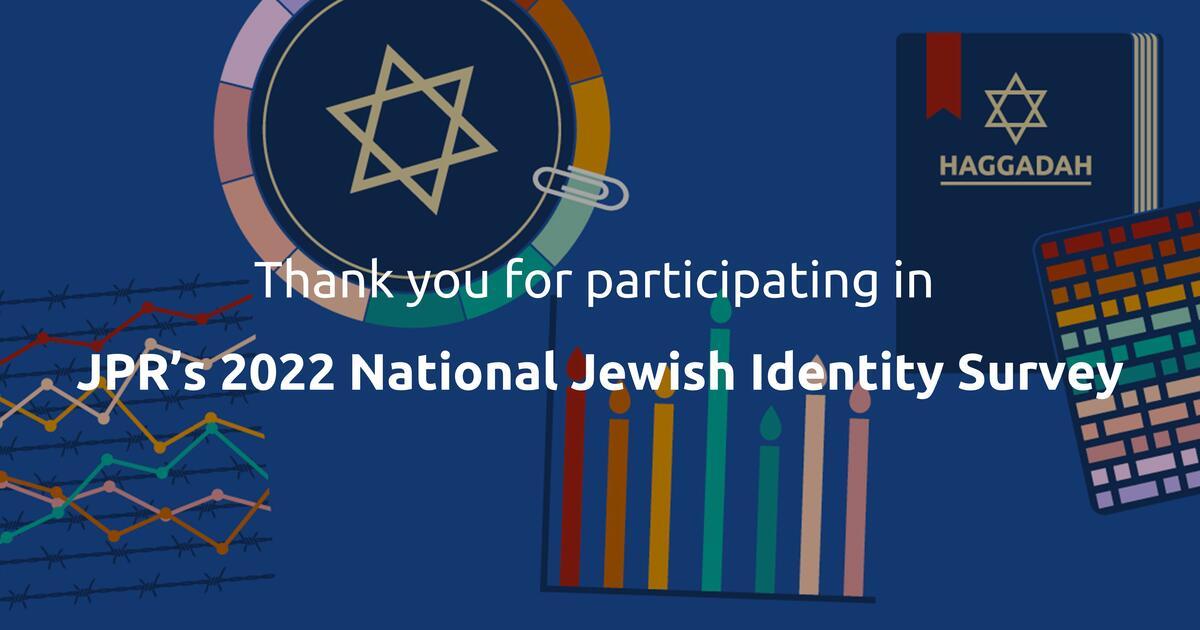 Thank you for completing the survey | JPR